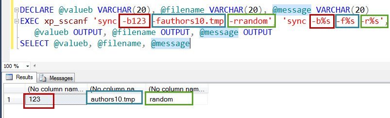 SQL SERVER - How to use xp_sscanf in Real World Scenario? - SQL ...