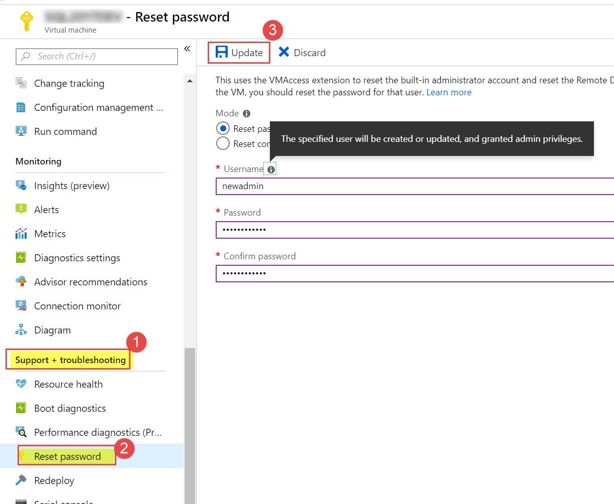 Azure Virtual Machine - You Must Change Your Password Before Logging On ...
